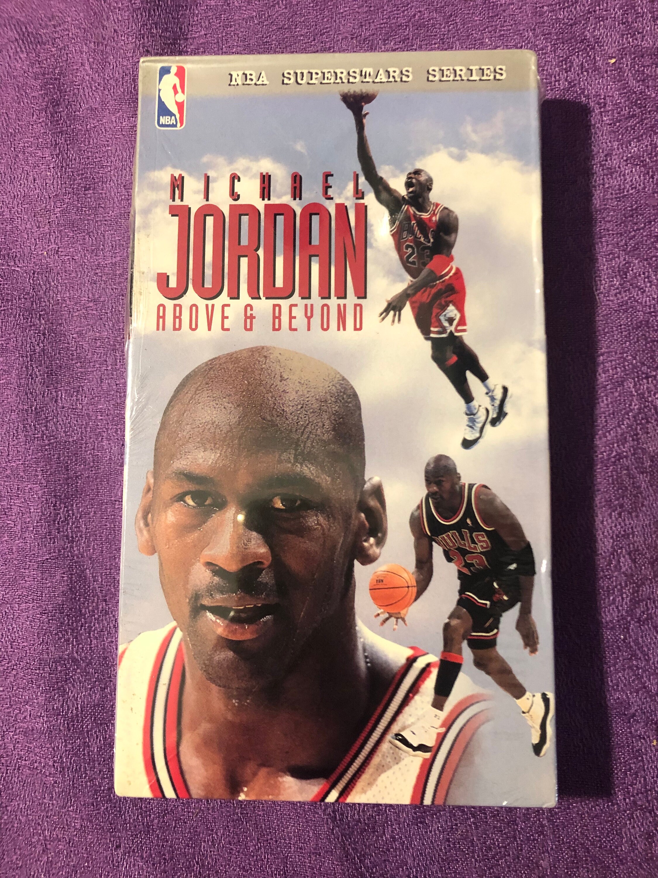 Michael Jordan VHS, Sealed, Brand New, Above & Beyond, 1996 - Etsy