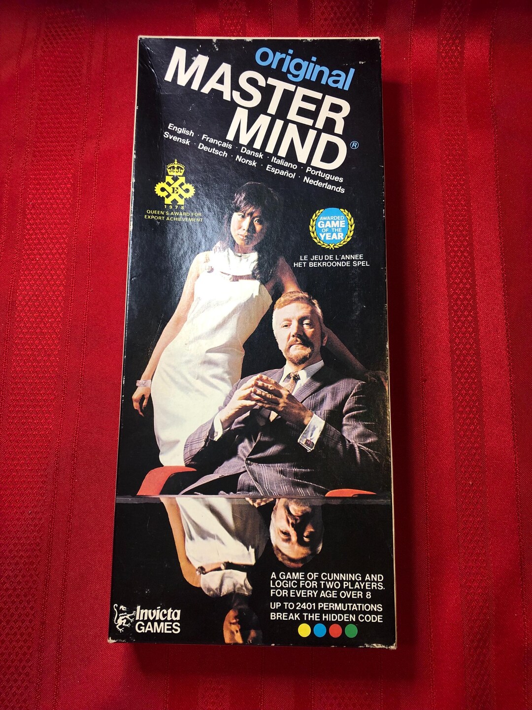 Master Mind Game, Original 1972 Game, Complete, Very Good Condition, - Etsy