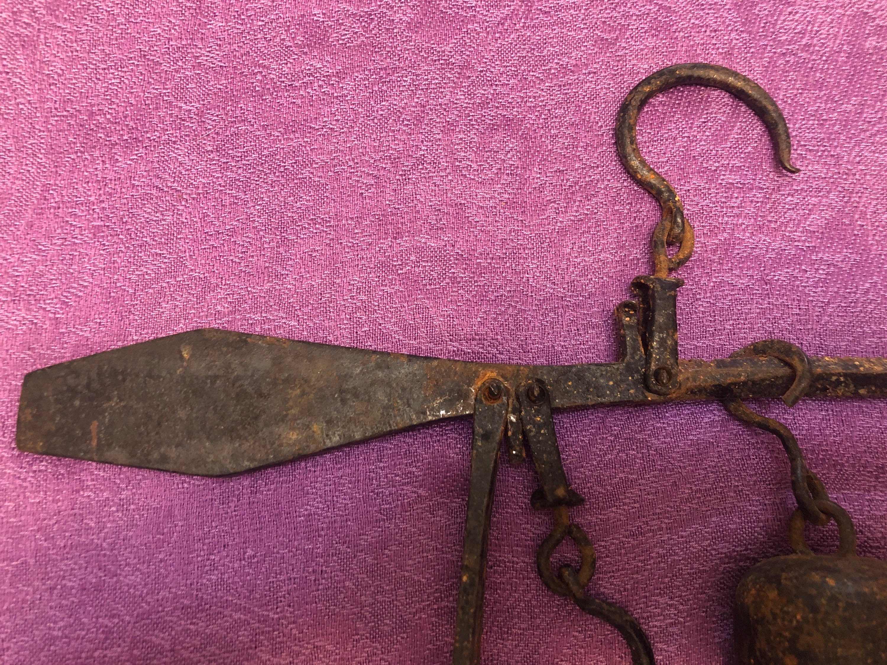 Cotton/tobacco Scale, Hanging Slide Scale, Balance Beam, Cast Iron ...