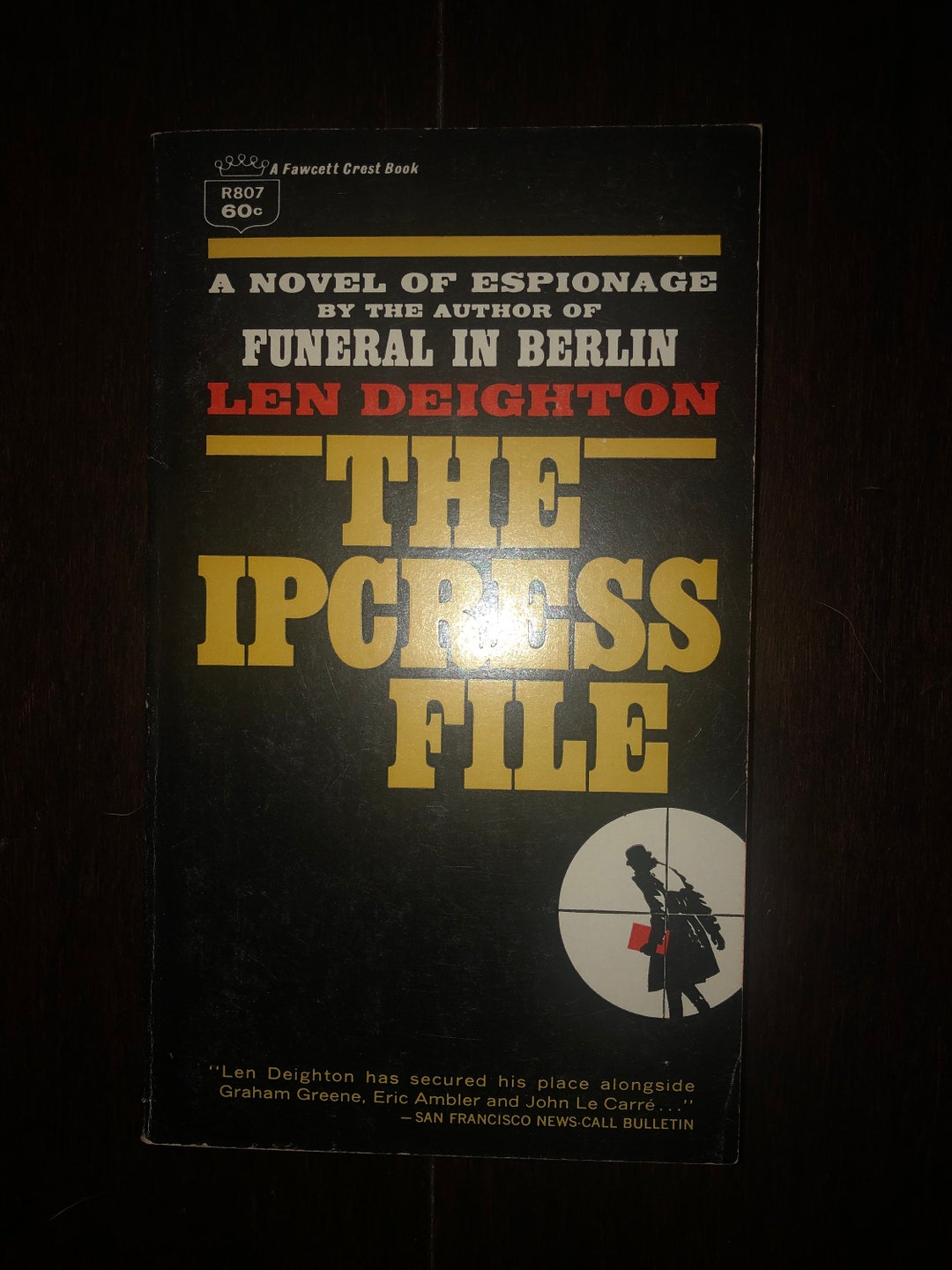 The Ipcress File by Len Deighton 1965 Vintage Paperback Book - Etsy