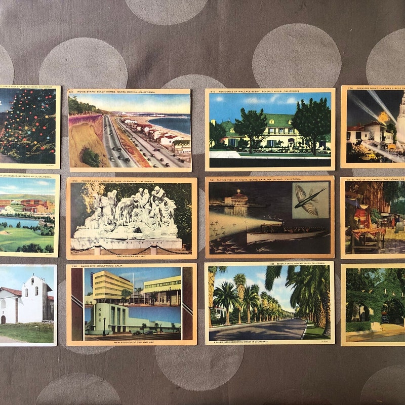 Los Angeles Postcard - Etsy