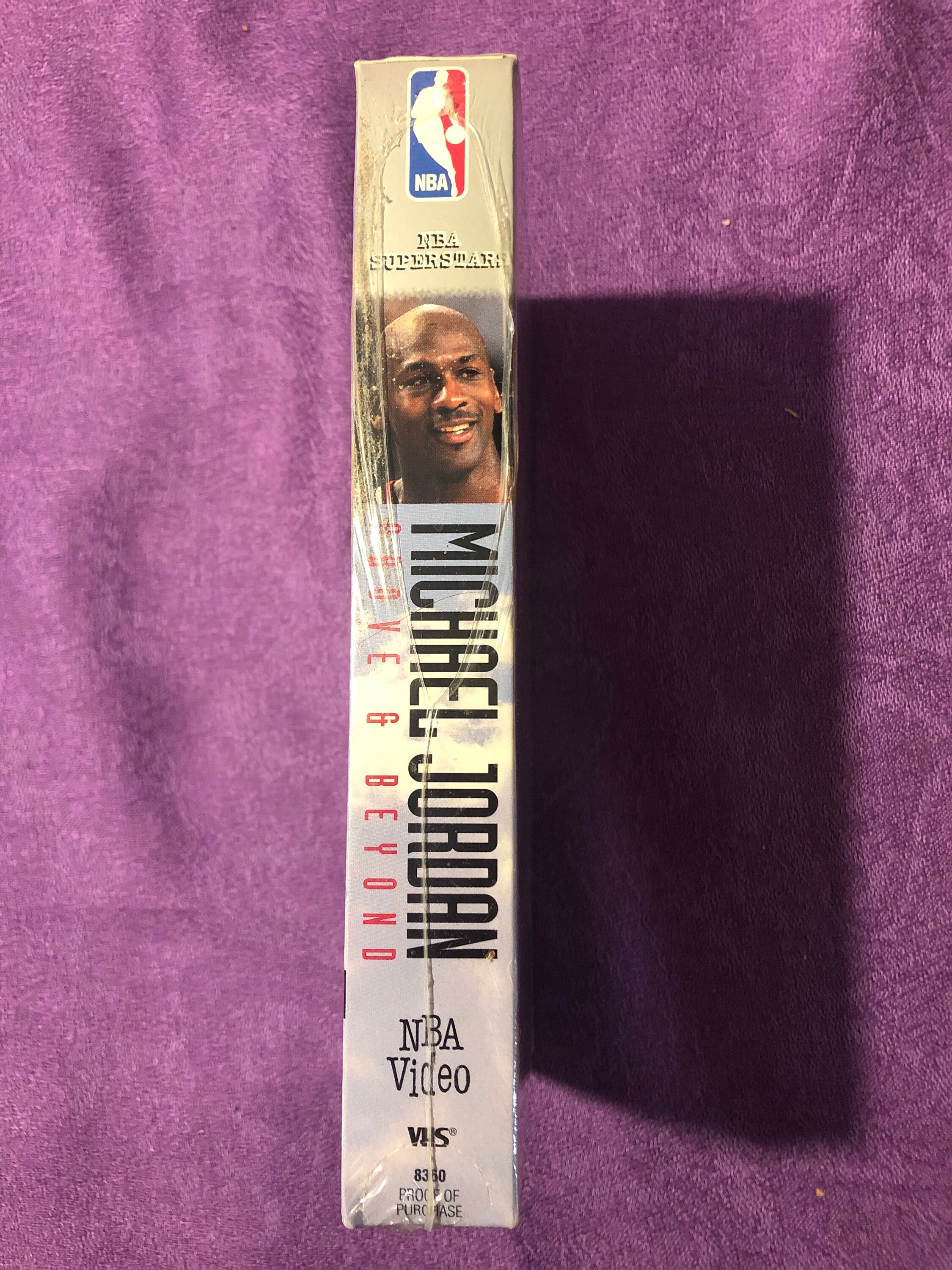 Michael Jordan VHS, Sealed, Brand New, Above & Beyond, 1996 - Etsy