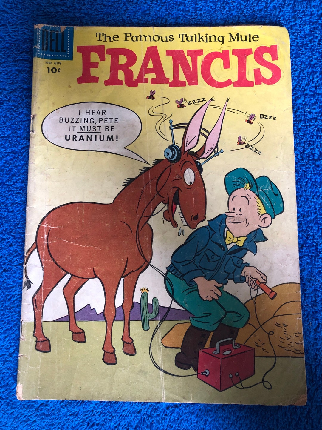 Francis the Famous Talking Mule, Comic Book, 1951, No. 698, Rare - Etsy