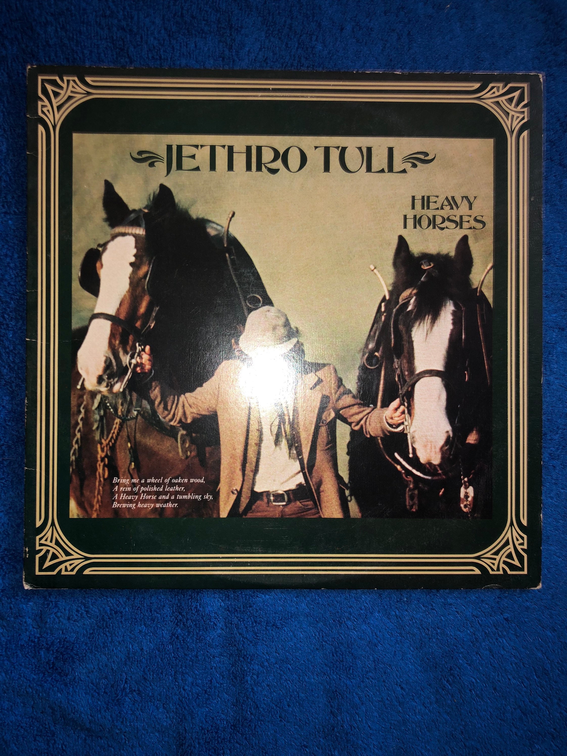 Jethro Tull Heavy Horses Vinyl Record Original 1978 CHR1175 - Etsy