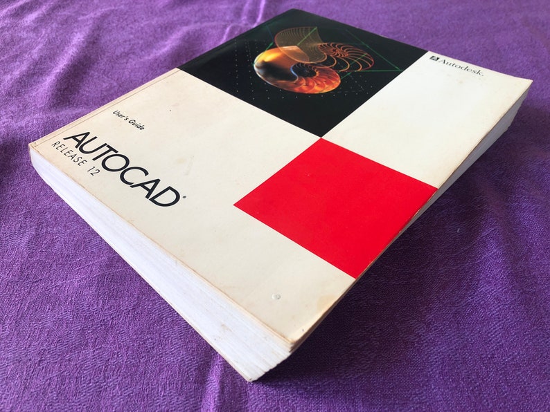 Autocad, Release 12, User’s Guide, Paperback Book, 1993 - Etsy
