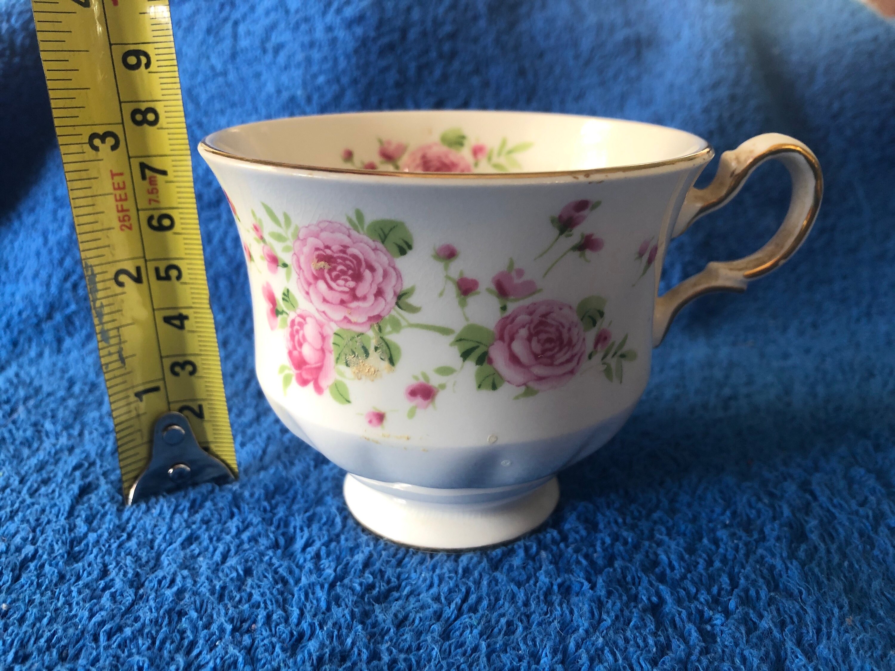 Teacup, Pink Rose, Fine Bone China, AVON, 1974, Made in England, - Etsy