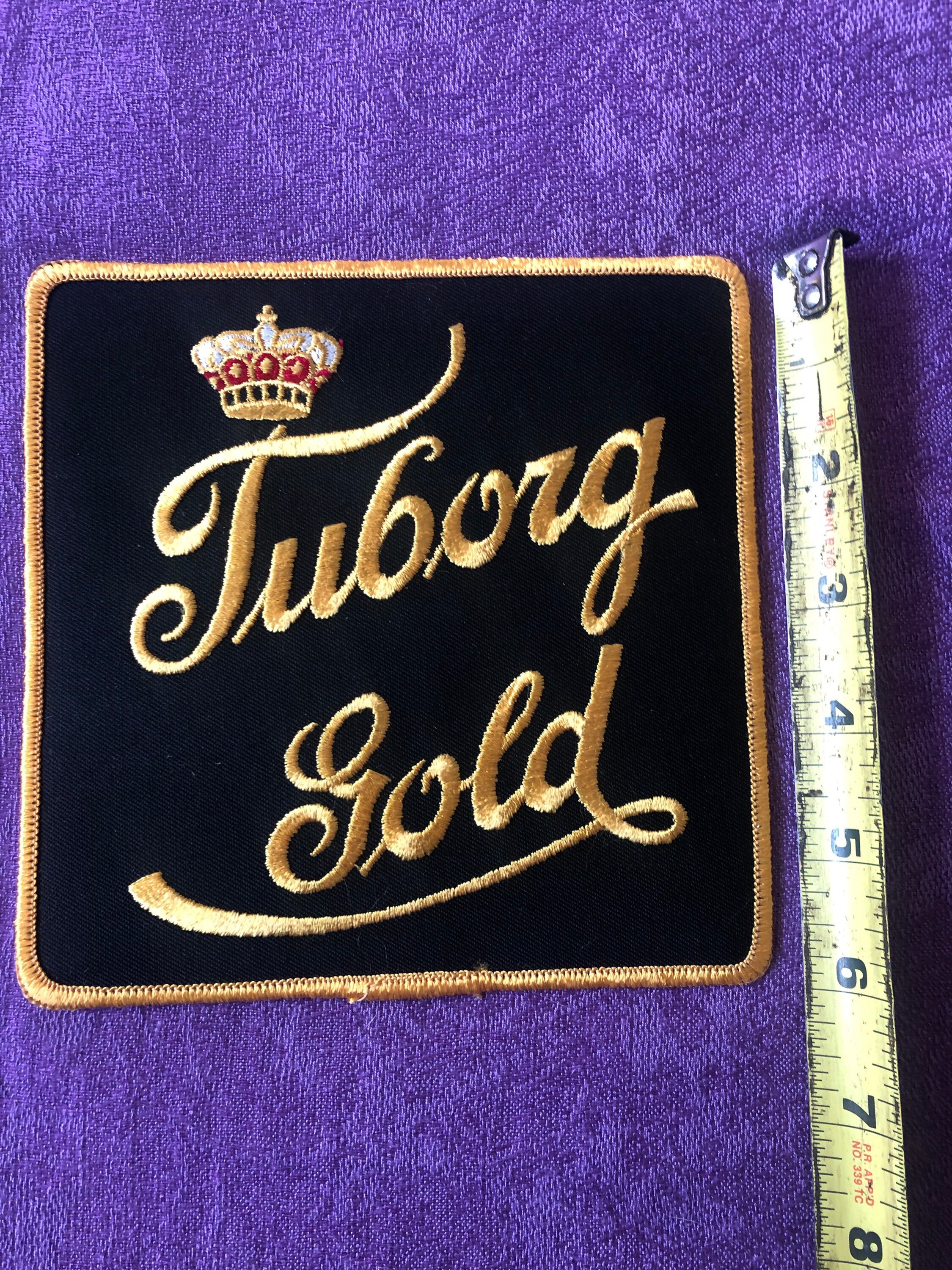Vintage Tuborg Gold Brewing Beer Patch Large Cloth Patch - Etsy