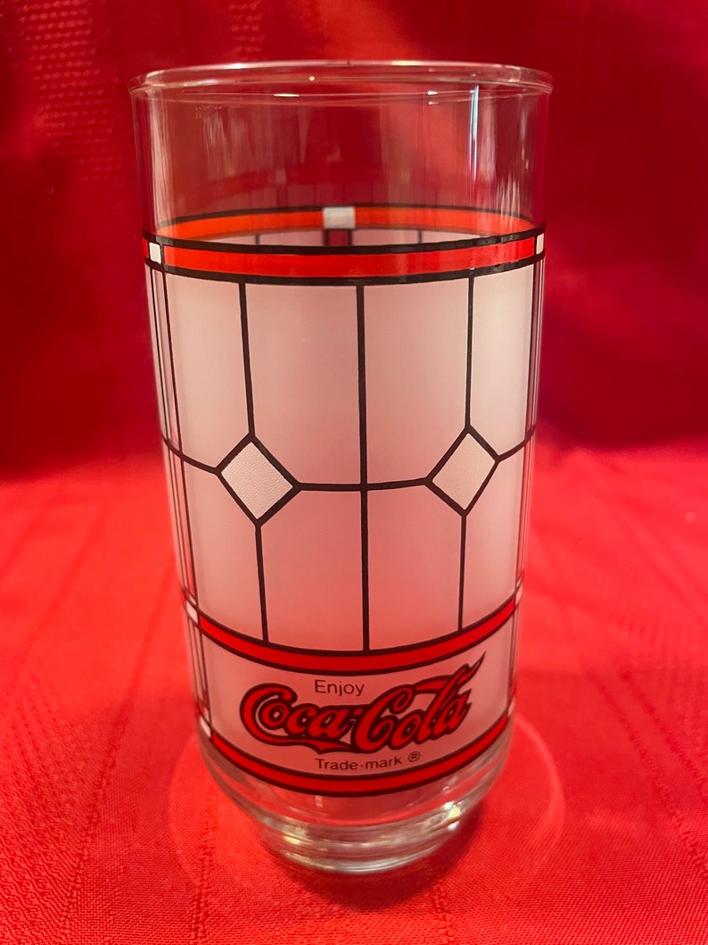 Coca Cola Drinking Glass, Collector Glass, Vintage, Replacement Glass ...