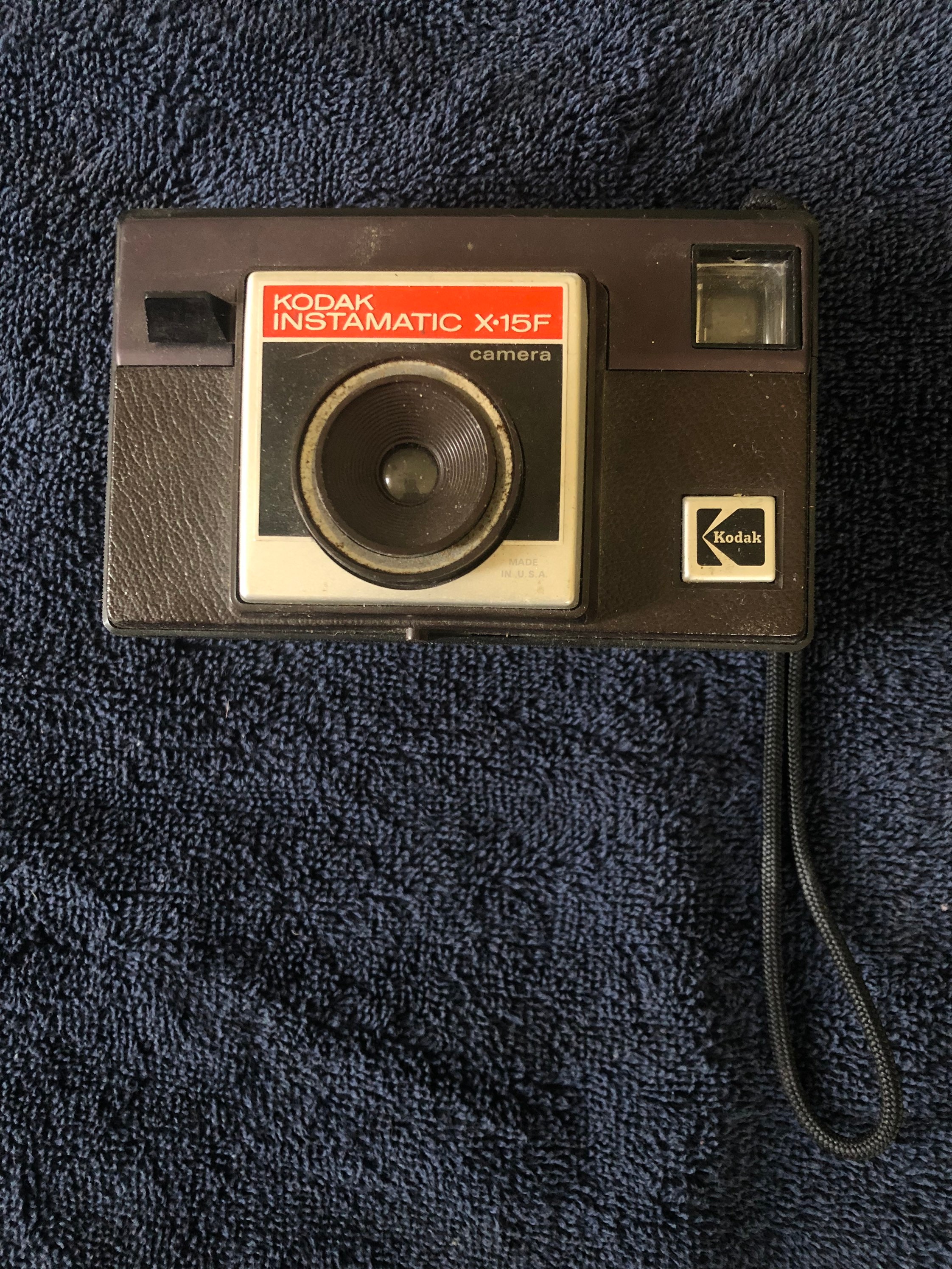 Kodak Eastman Instamatic X-15F Camera Vintage 1970-6 - Etsy
