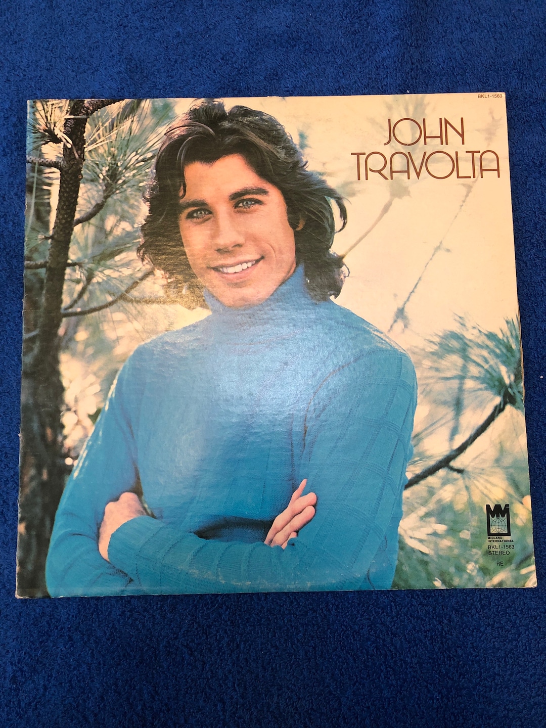 John Travolta Vinyl Record, Original 1976, BKL-1563 - Etsy