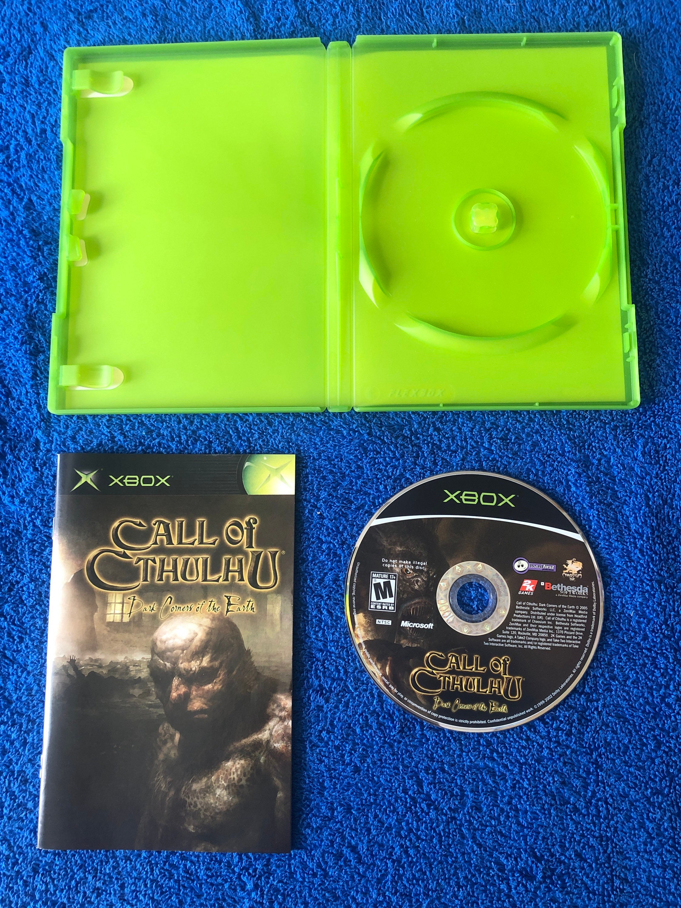 Call Of Cthulhu Dark Corners Of The Earth Xbox