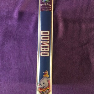 Walt Disney Movie, Dumbo, Masterpiece Collection, VHS, 024, 1994 - Etsy
