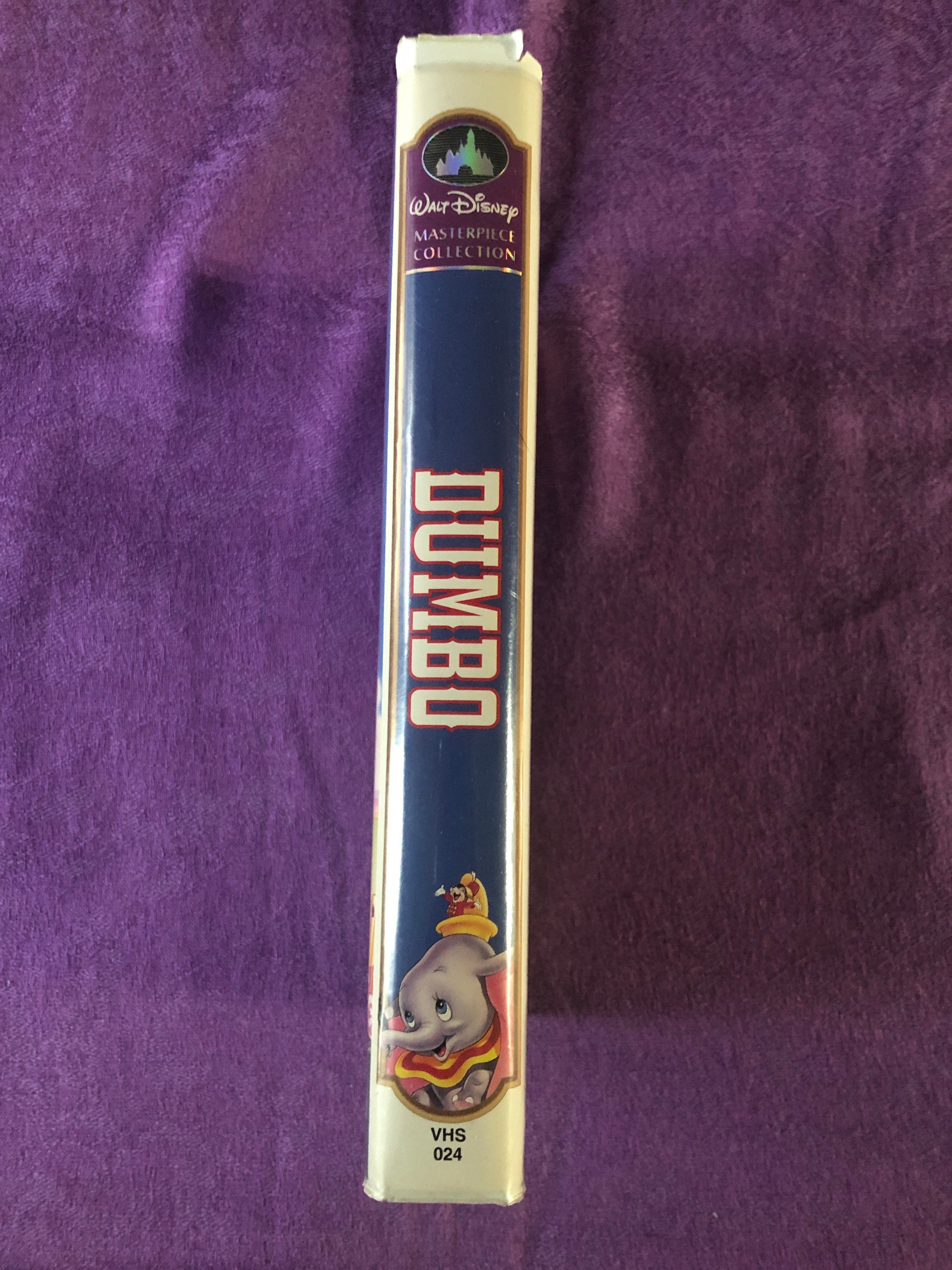 Walt Disney Movie, Dumbo, Masterpiece Collection, VHS, 024, 1994 - Etsy