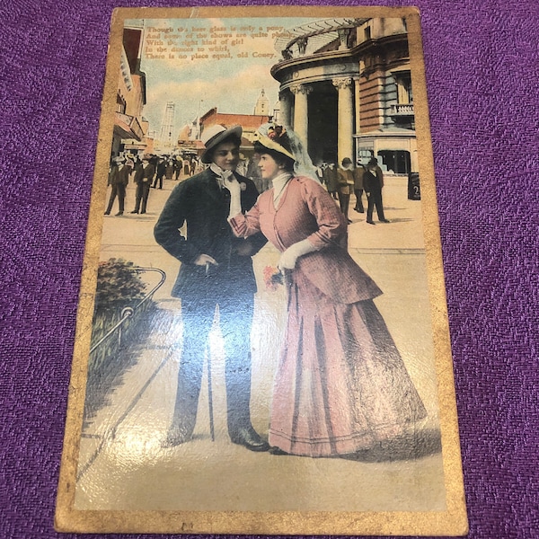 Couple Postcard Etsy