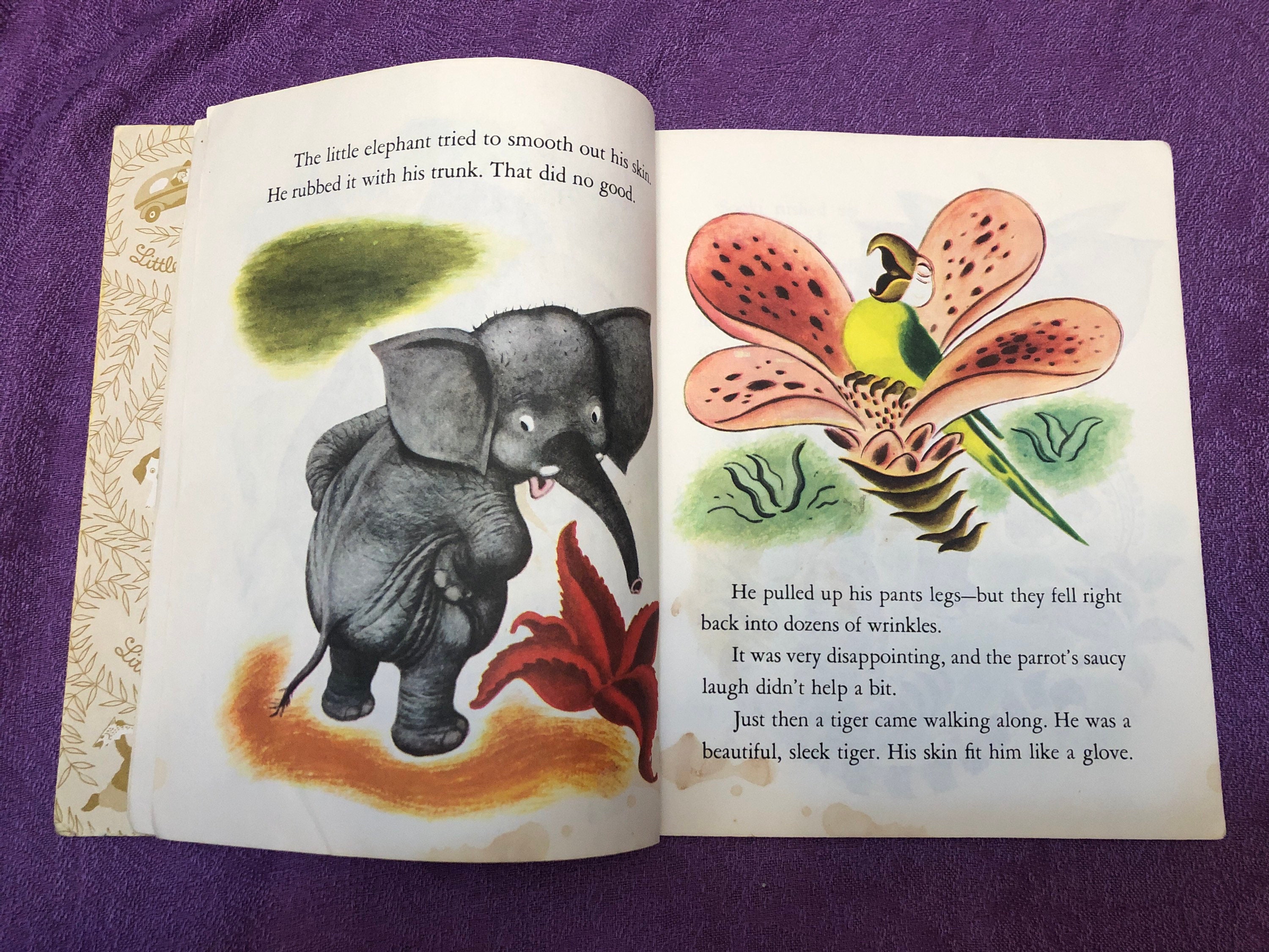 The Saggy Baggy Elephant, by K. & B. Jackson, a Little Golden Book ...