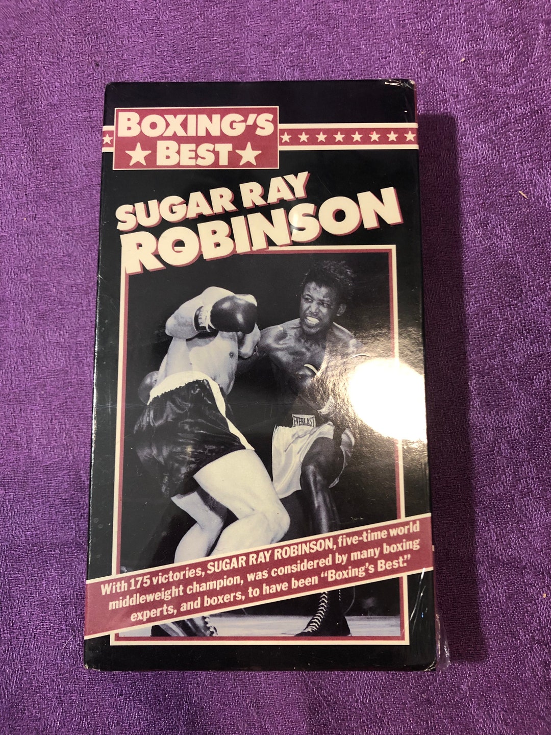 Sugar Ray Robinson VHS, Sealed, Brand New, Boxing's Best, HBO Sports ...