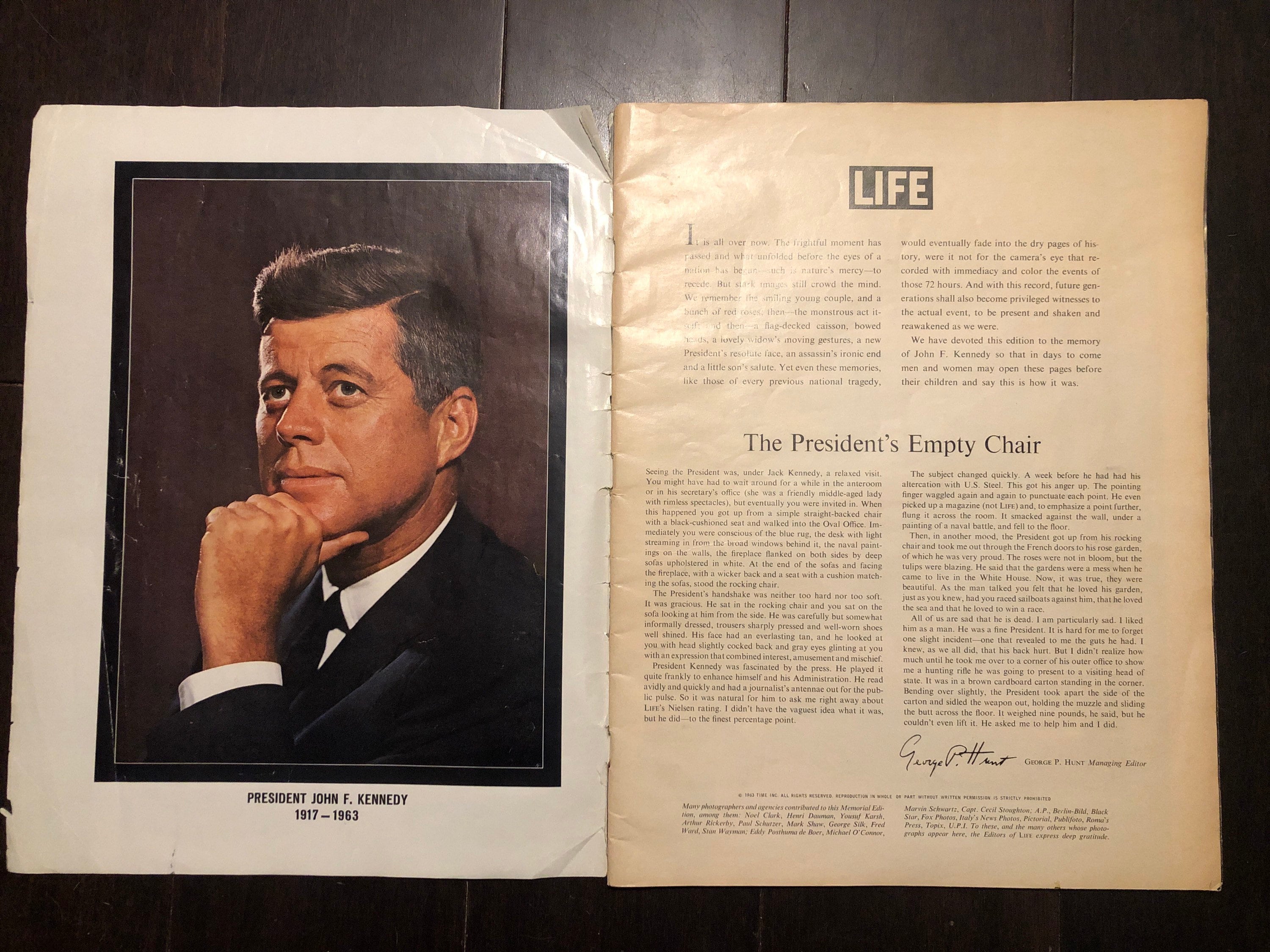 Life Magazine, John F. Kennedy Memorial Edition 1963 - Etsy