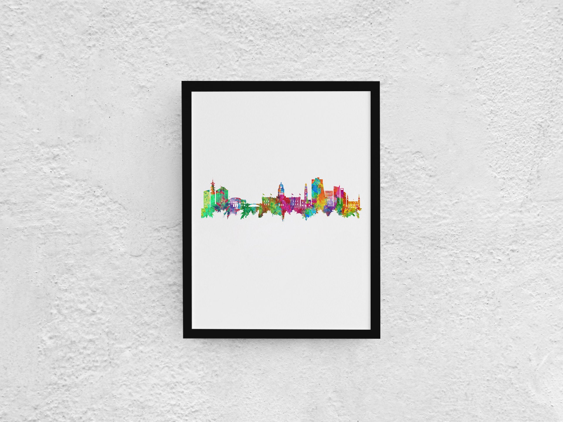 Leeds Artwork Leeds UK Leeds City Leeds Wall Art Leeds - Etsy UK
