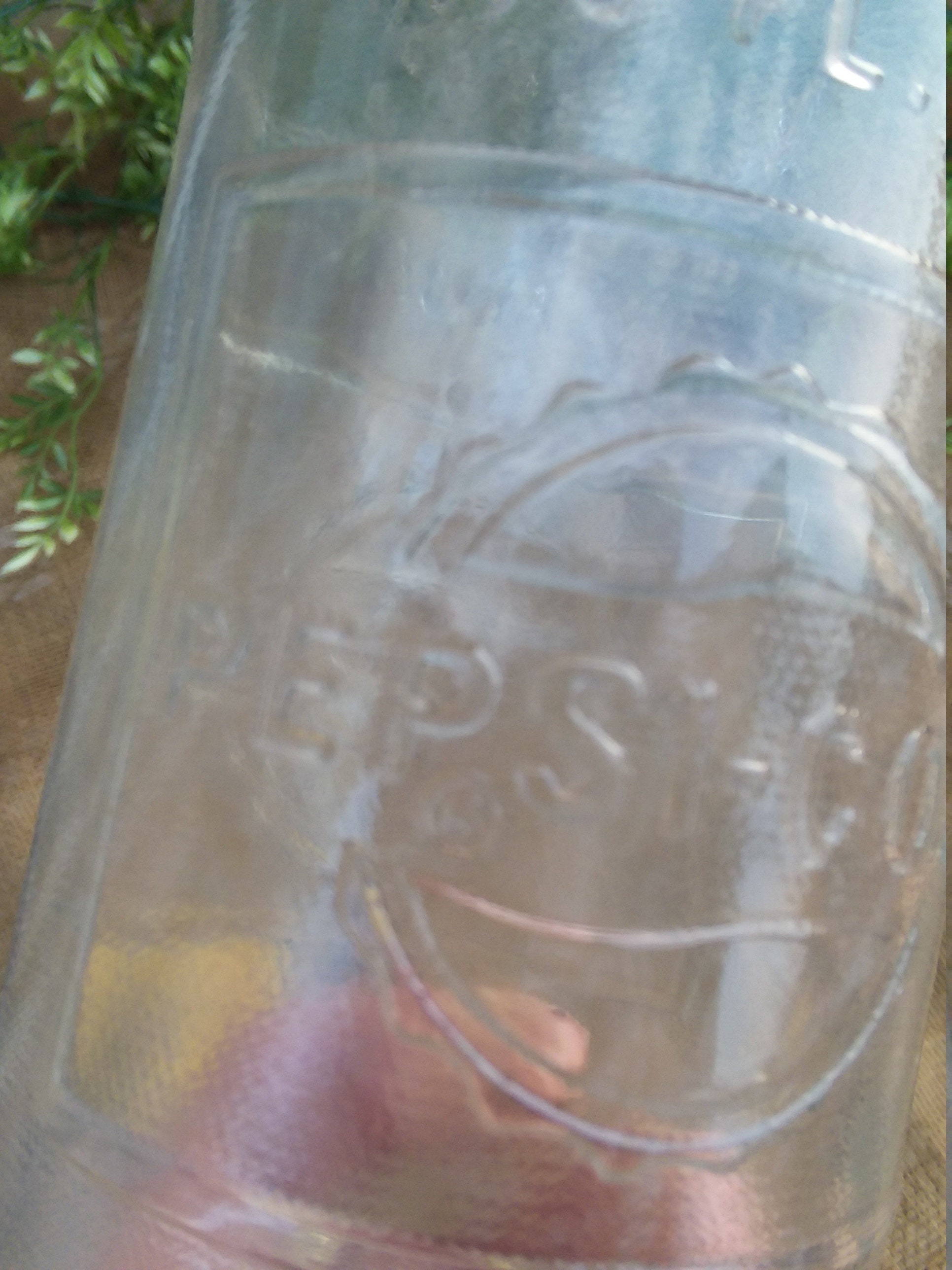 Antique Pepsi Bottle/vintage Pepsi Bottle/pepsi Bottle/pepsi/ Glass ...
