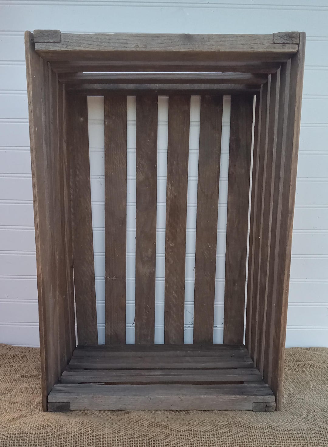 Vintage Crate/ Old Crate/ Antique Crate/ Crate/ Crates/ Slat Crate - Etsy