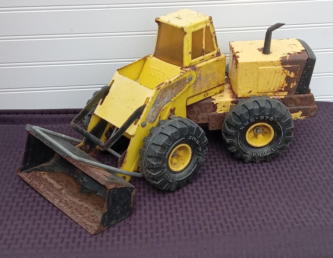 Tonka Loader/ Vintage Loader/ Tonka/tonka Toys/ Loader/ Yellow Tonka ...
