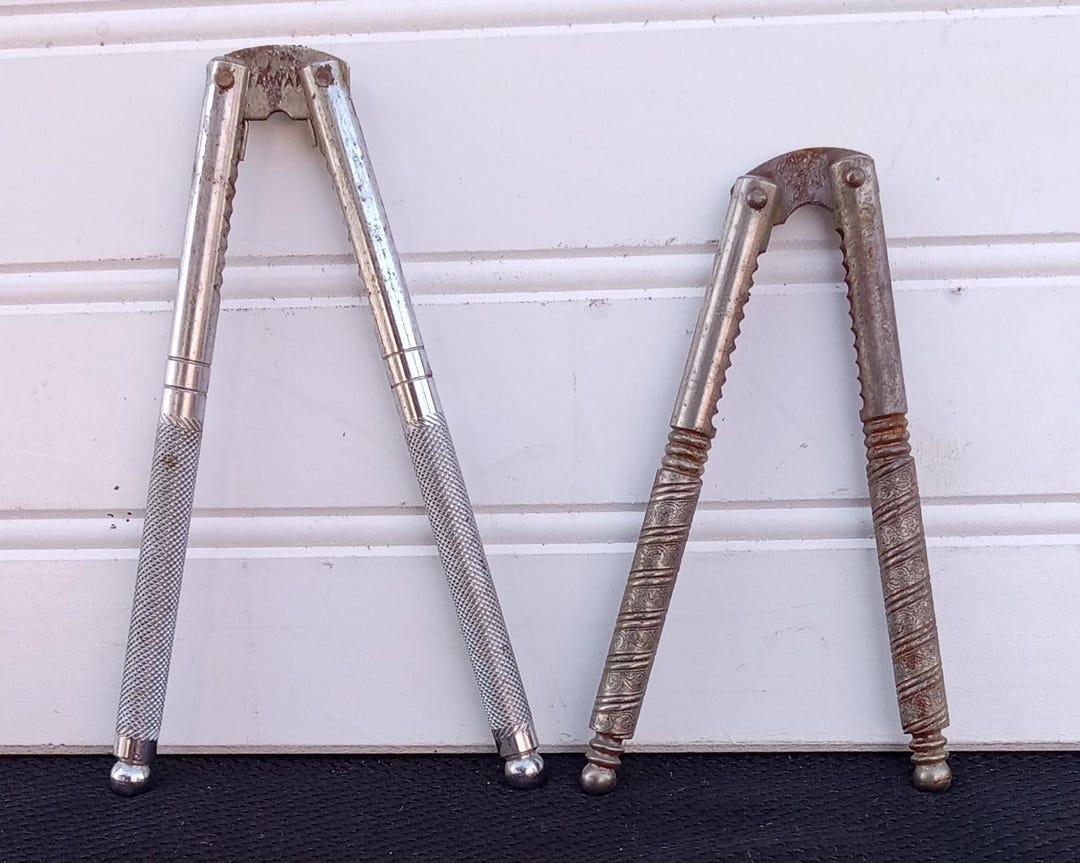 Vintage Metal Nutcrackers: Old Tool Set, Bowl Fillers - Etsy