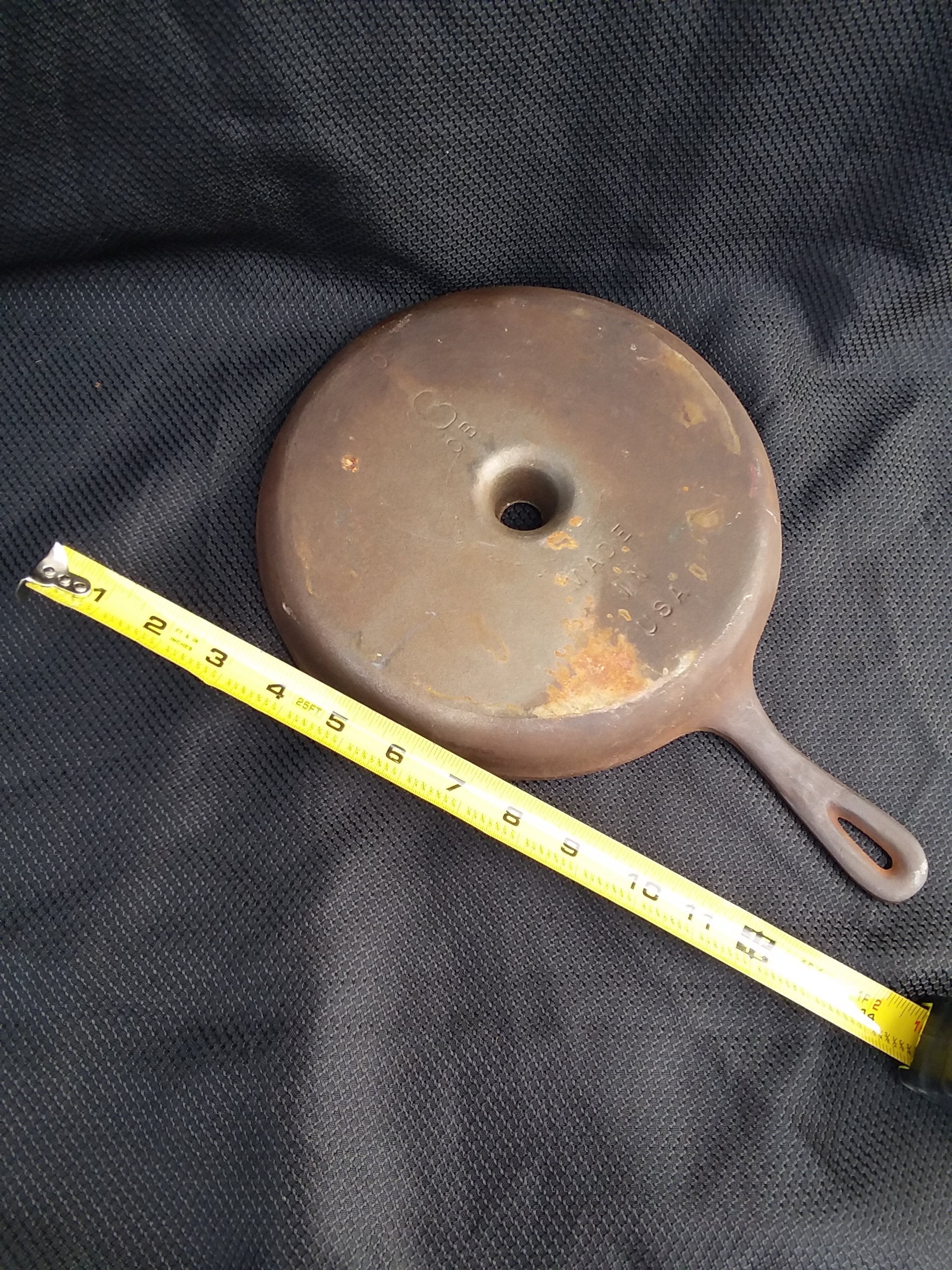 Vintage Divided Cast Iron Cornbread Skillet: Country Decor - Etsy