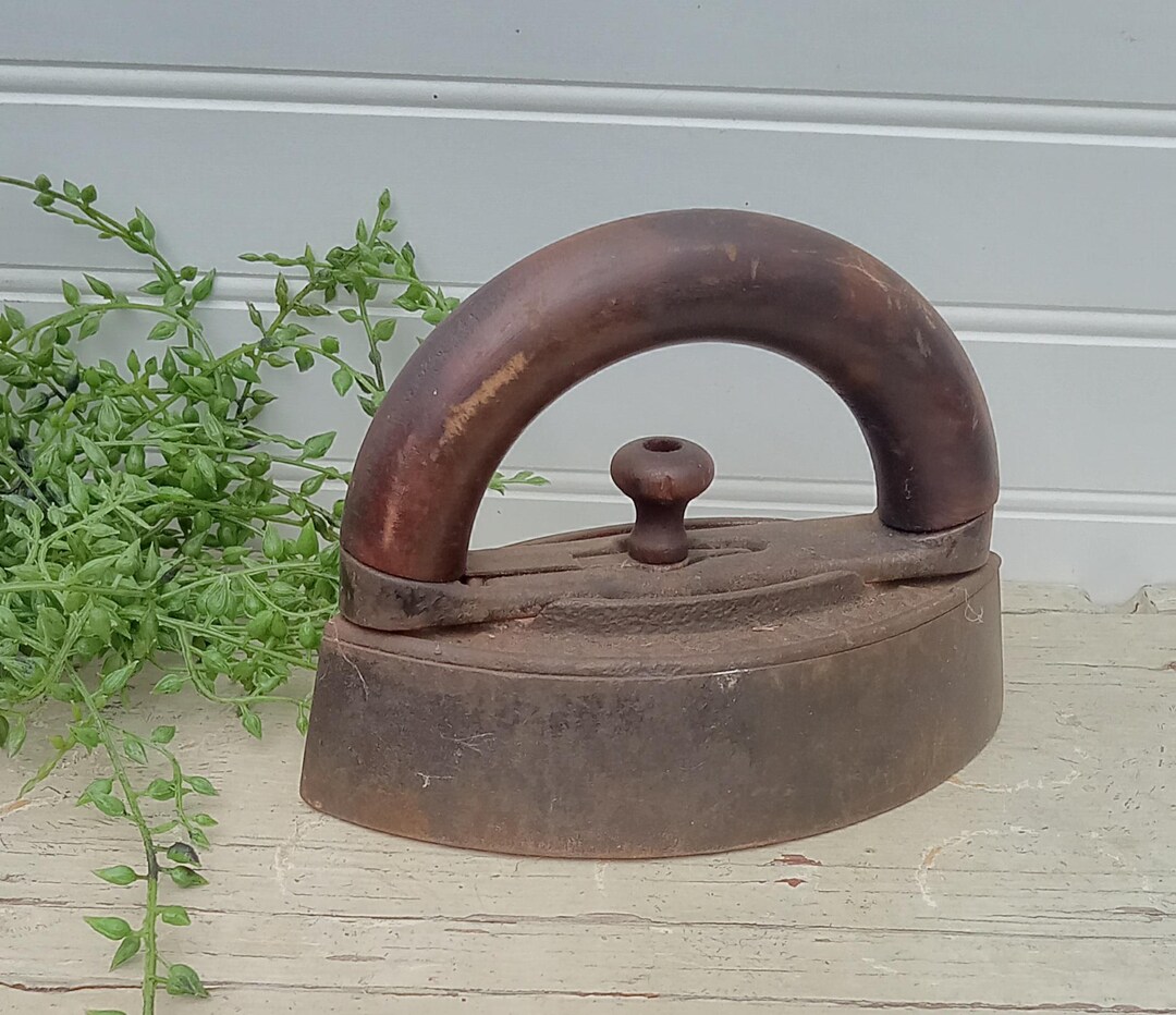 Vintage Iron/ Enterprise/ Iron/iron With Removable Handle/ Old Iron - Etsy
