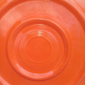 Fiesta Plate/ Fiestaware/ Orange Plate/ 12 In. Plate/ Plates/ Large ...