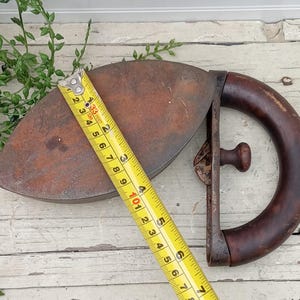 Vintage Iron/ Enterprise/ Iron/iron With Removable Handle/ Old Iron - Etsy