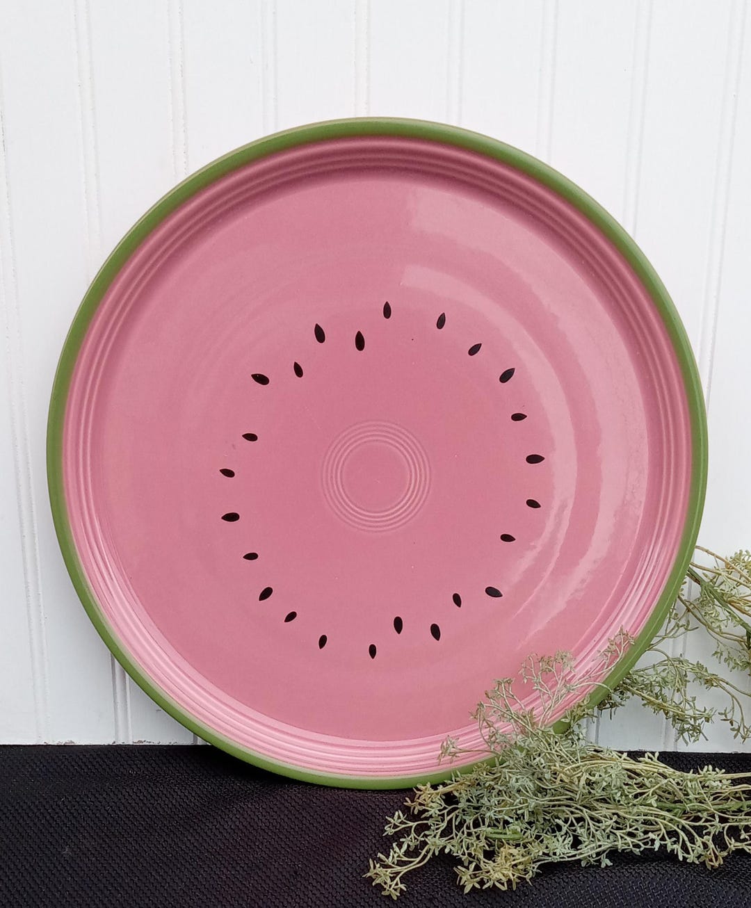 Large Fiesta Watermelon Platter/ Watermelon Fiesta/ Fiesta Platter ...