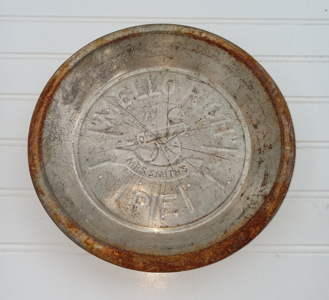 Mrs. Smith's Pie Pan/ Pie Pan/ Mello-rich Pie Pan/tin Pan - Etsy