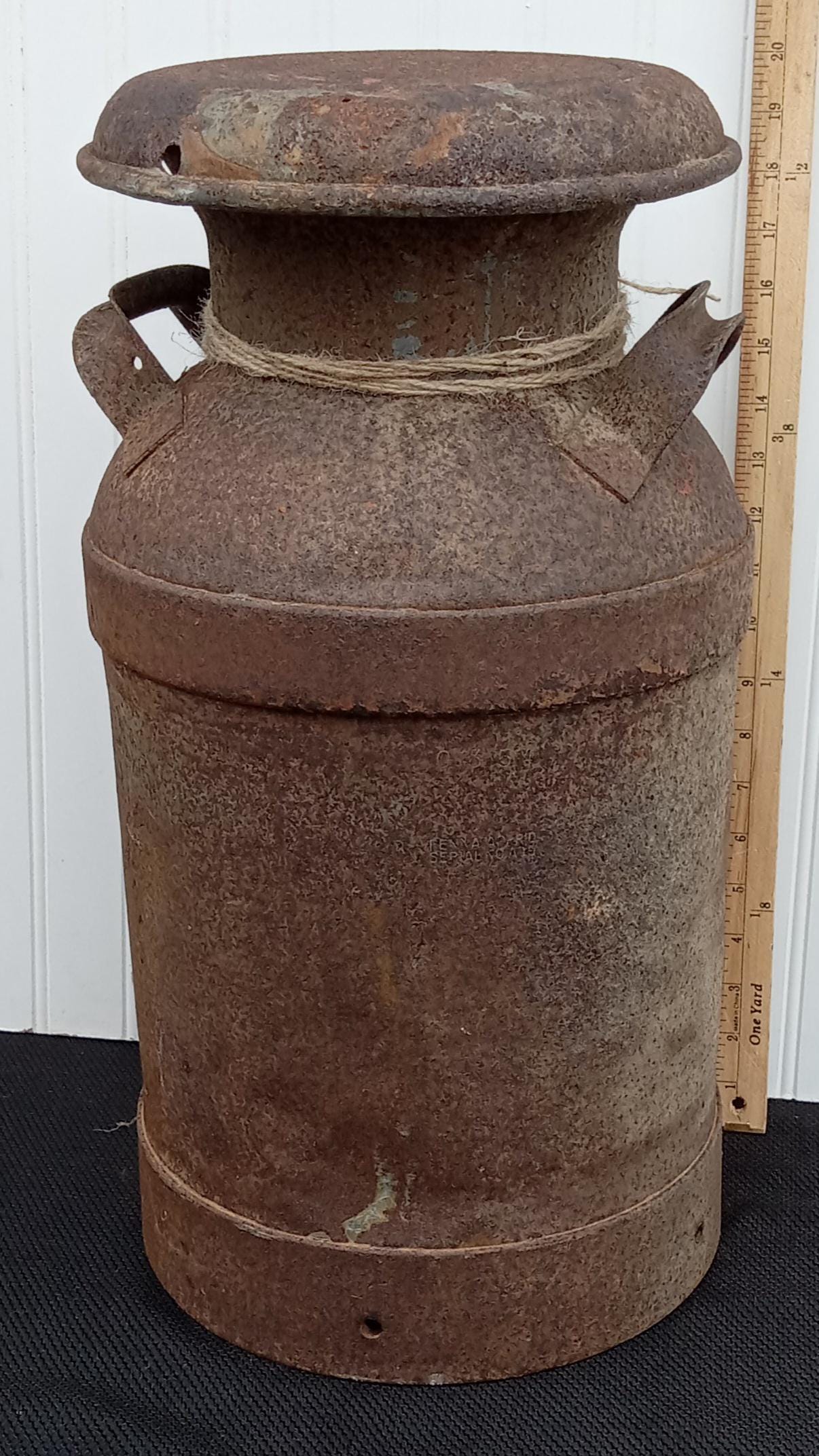 Milk Can/ Vintage Milk Can/ Rustic Milk Can/country Milk Can/ Antique ...