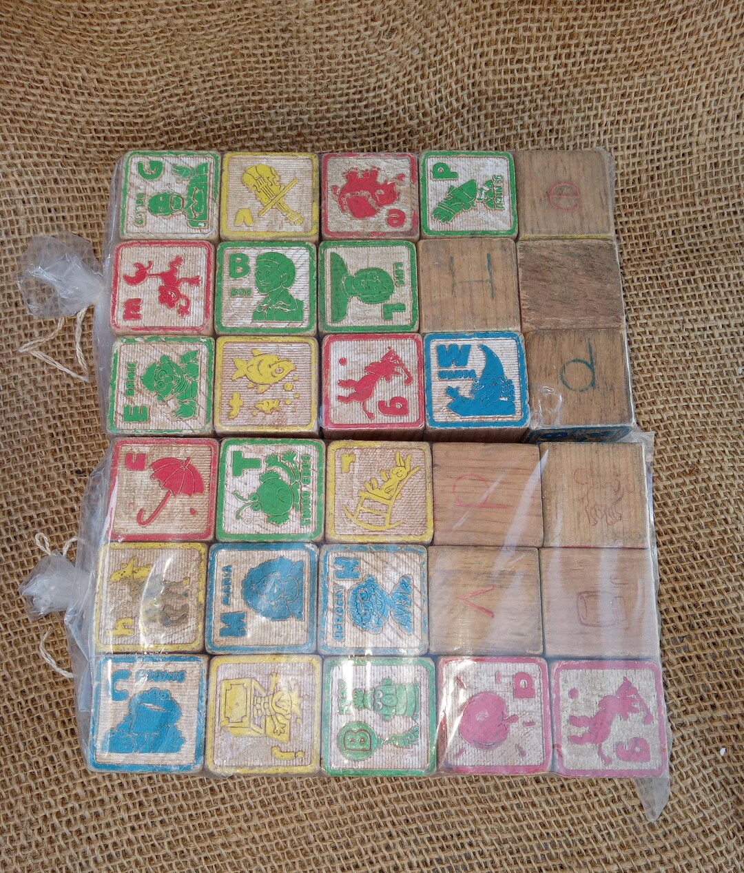 Vintage Blocks /antique.blocks/ Wood Blocks/ Blocks/ Old Wood Blocks - Etsy