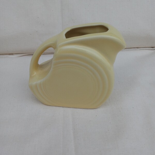 Small Yellow Pitcher - Etsy
