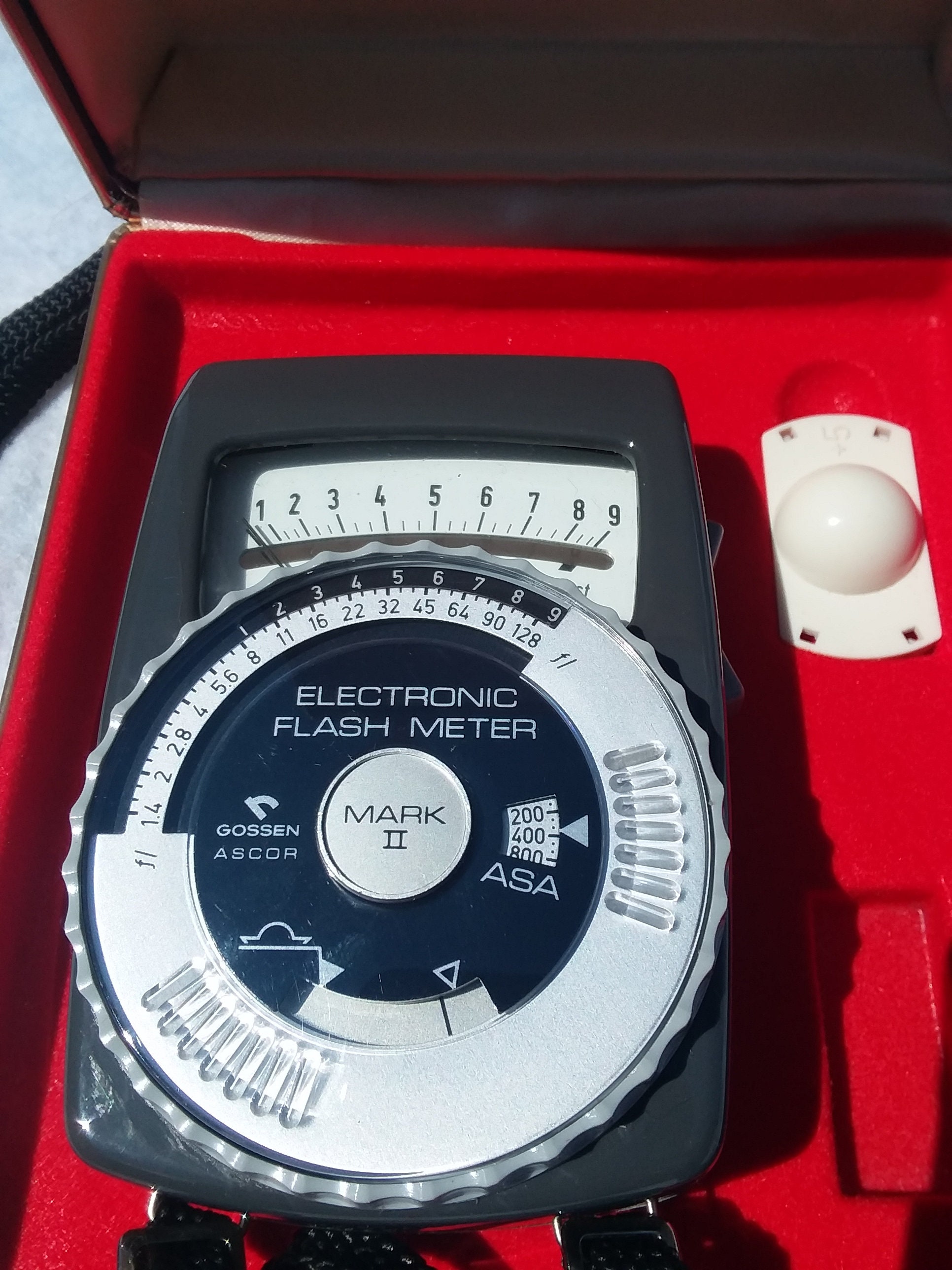 Flash Meter/electronic Flash Meter/vintage Flash Meter/antique Gossen ...