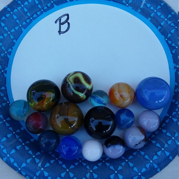 Antique Marbles - Etsy