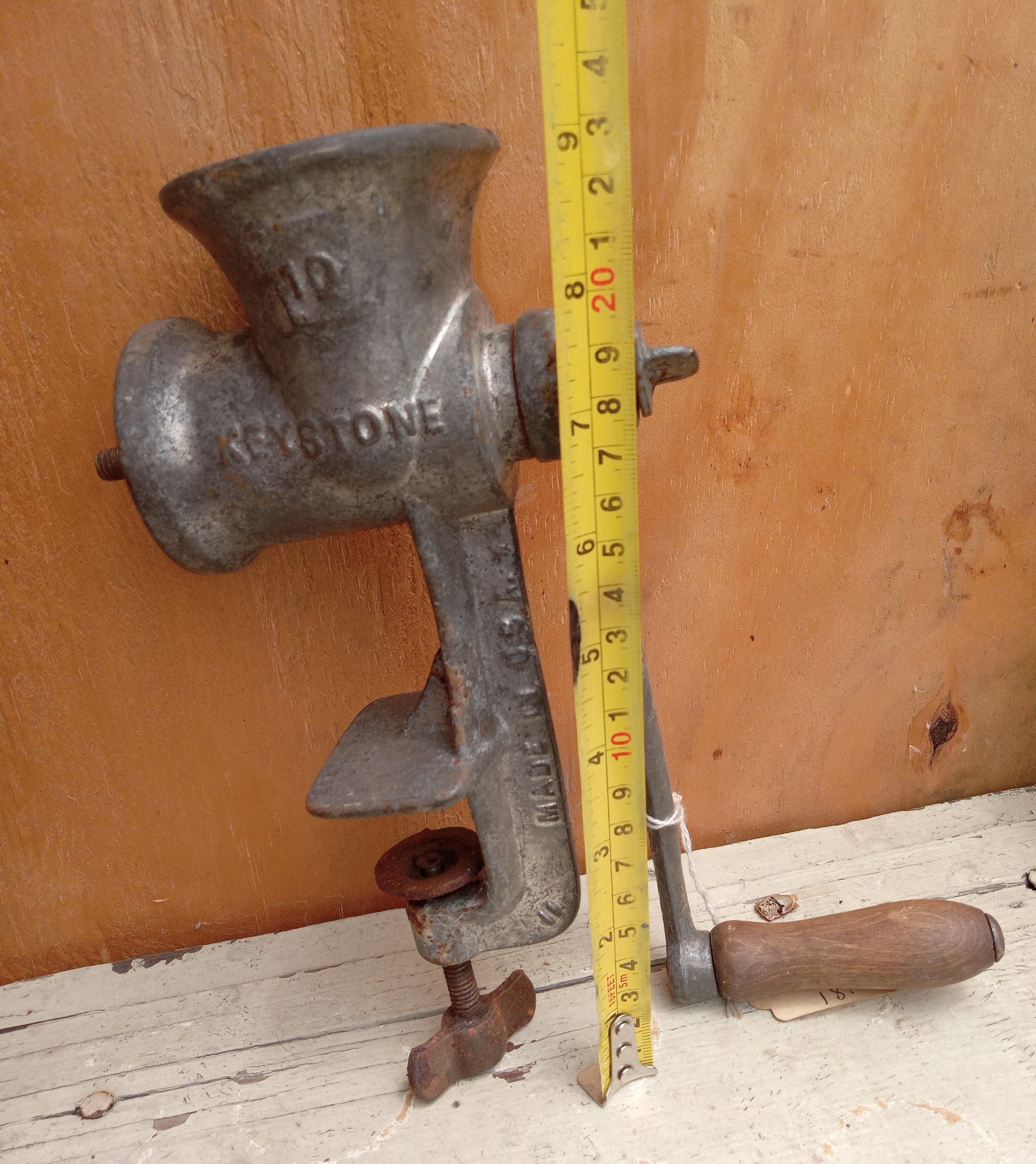 Vintage Counter Top Food Grinder/keystone Grinder/ Hand Grinder ...