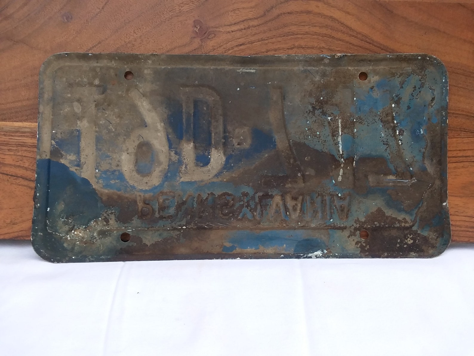 Vintage License Plate/antique License Plate - Etsy