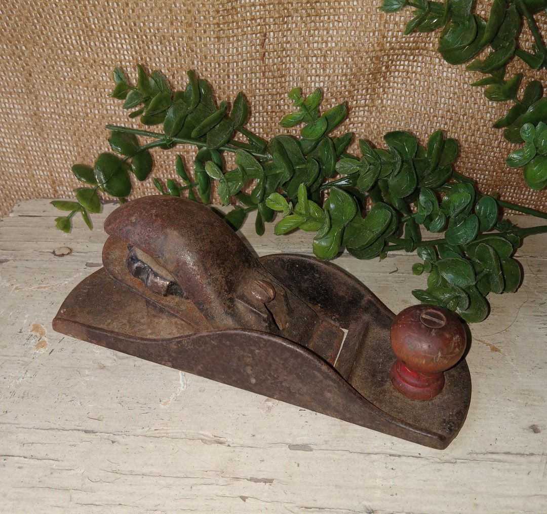 Wood Planer/vintage Hand Wood Planer/planer/ Red Handle Wood Planer - Etsy