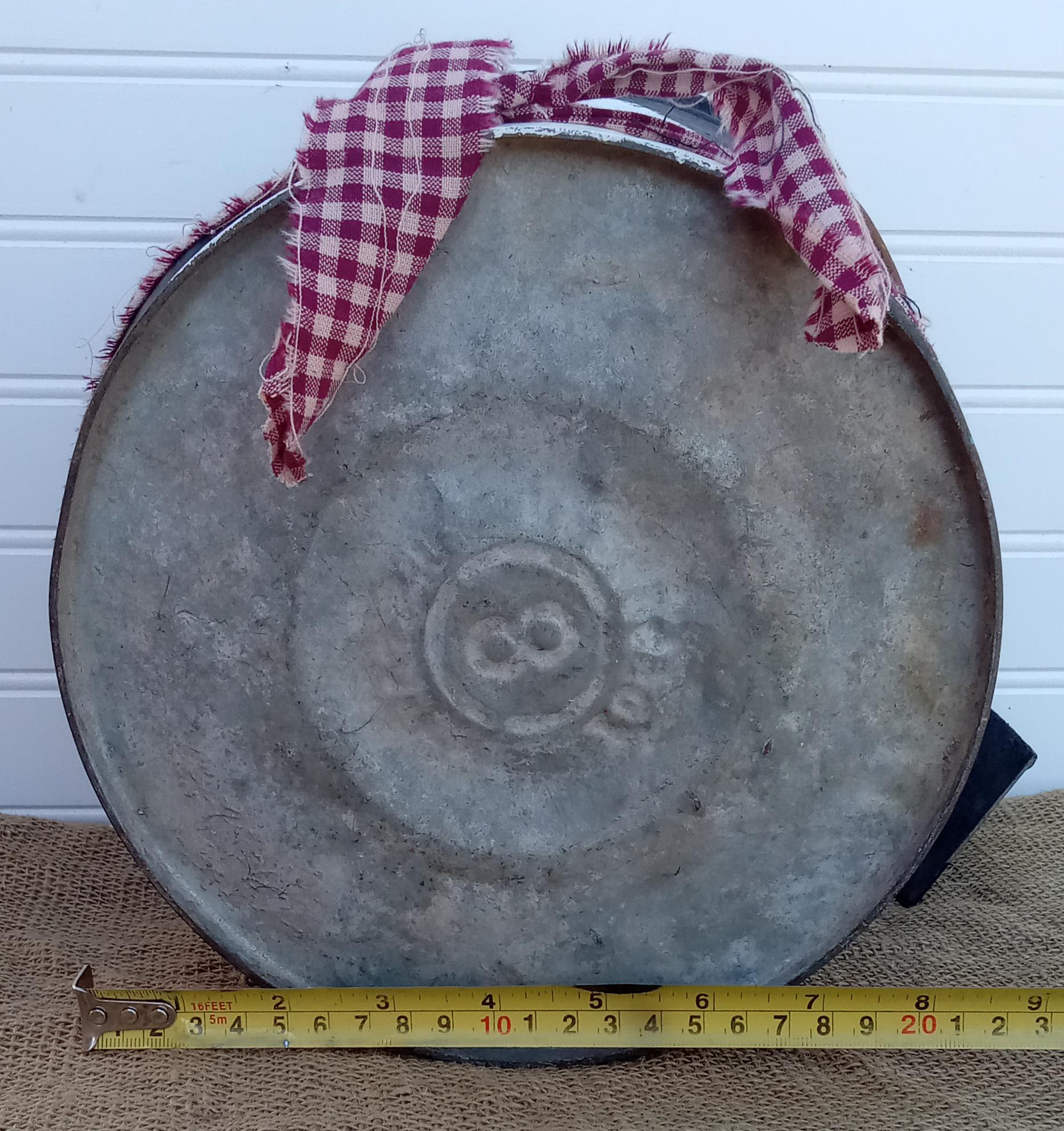 Snowman Bucket/ Vintage Bucket/ Winter Bucket/hello Bucket/ Snowman ...