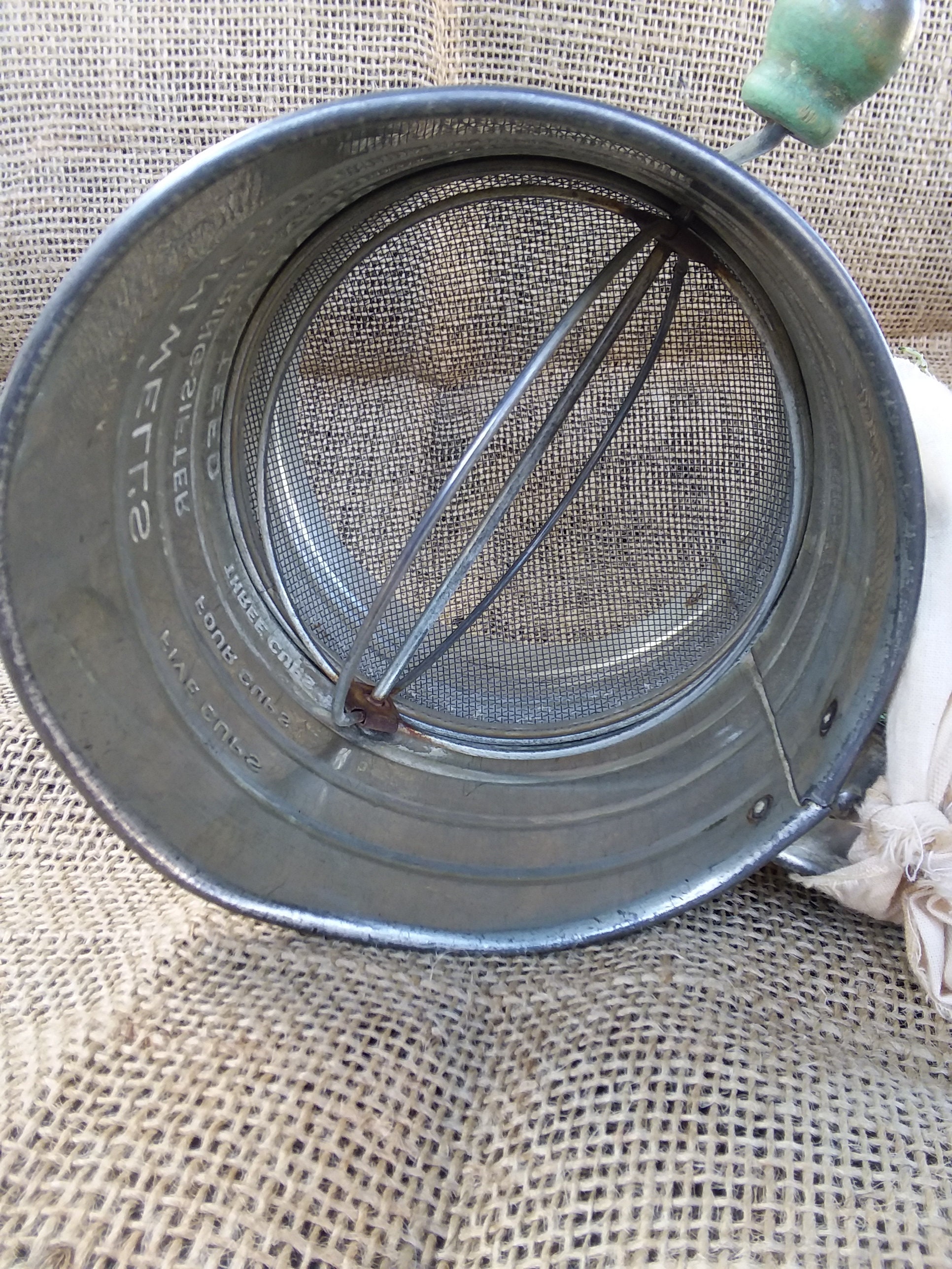 Antique Sifter/measuring Sifter/bromwells Sifter/ Vintage Sifter - Etsy