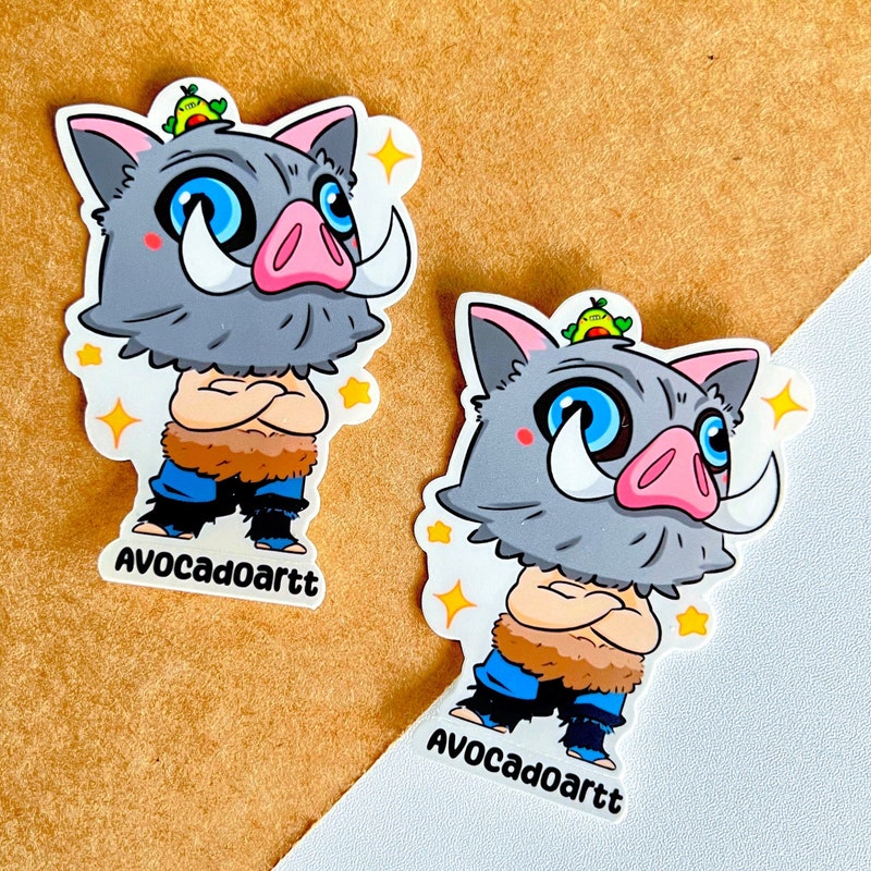 Inosuke Hashibira Chibi - Etsy