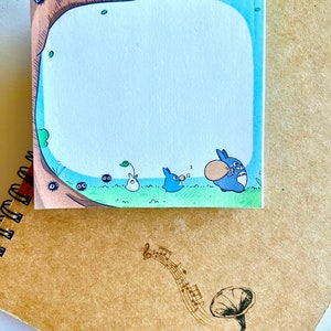 PRE-ORDER Notepads: Anime, Sprite, Totoro, Memo Pads, Planner Note Pads ...