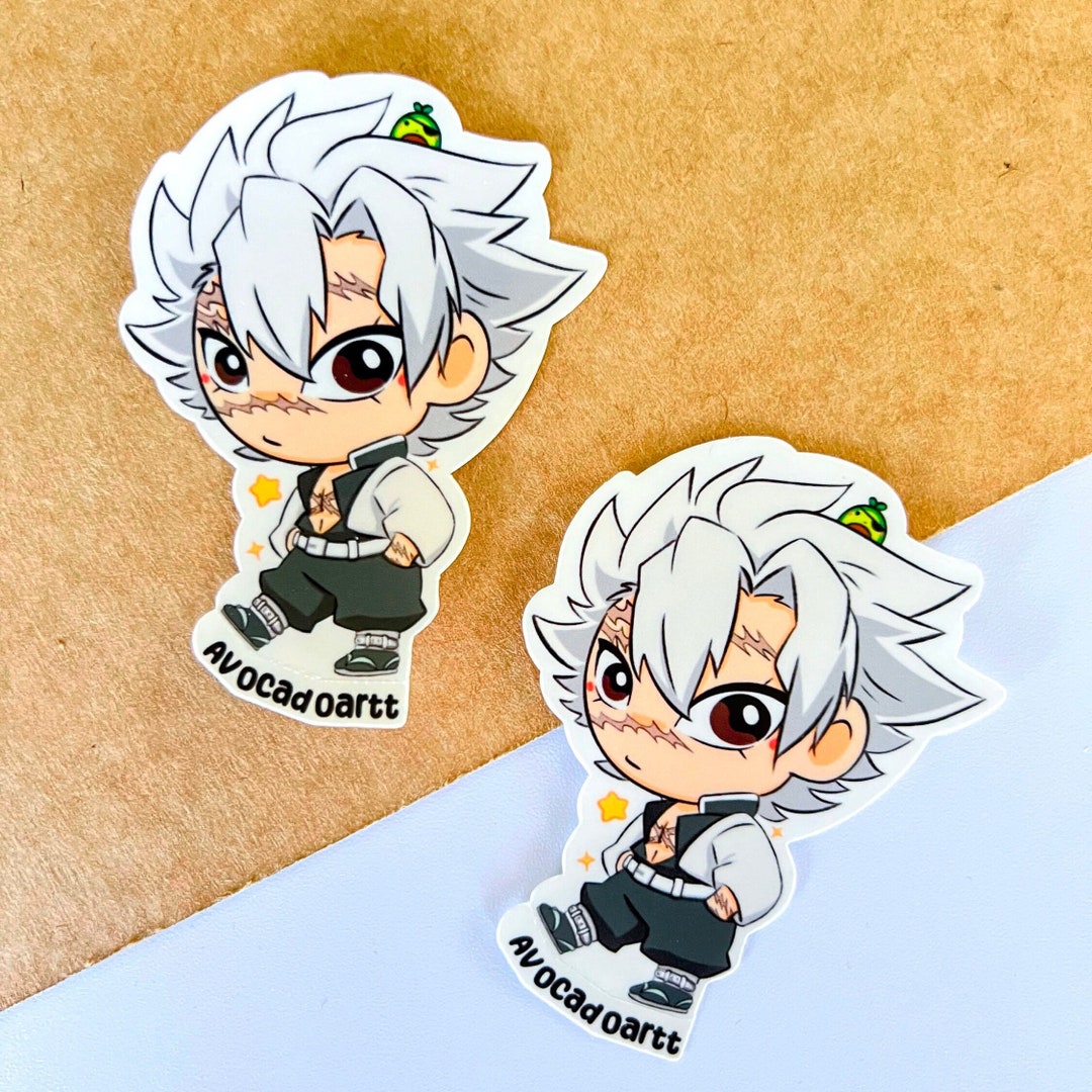 Anime Demon Sticker: Anime Sticker, Motion Anime, Chibi Sticker, Kawaii ...