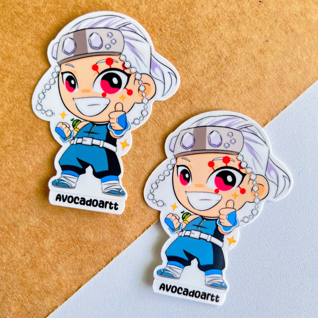 Anime Demon Sticker: Anime Sticker, Motion Anime, Chibi Sticker, Kawaii ...