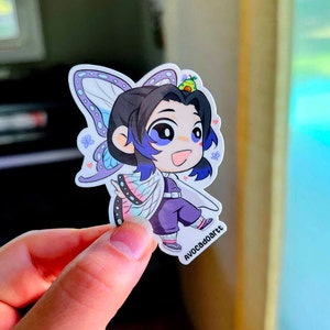 Anime Demon Sticker: Anime Sticker, Motion Anime, Chibi Sticker, Kawaii ...