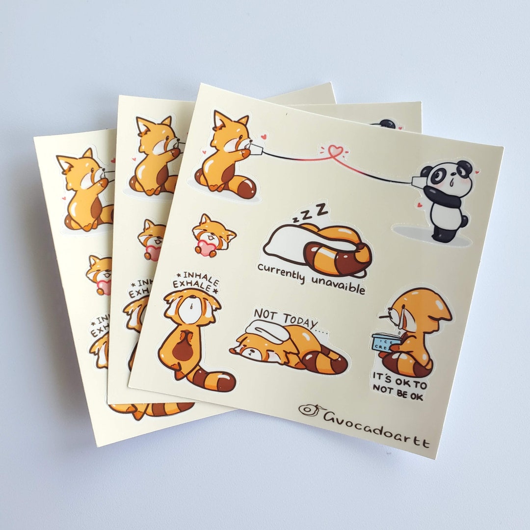 Sticker Sheet: Chichi self Care - Etsy