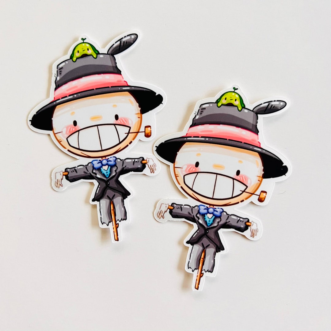 Turnip Head: Howl's Moving Castle Scarecrow Die-cut - Etsy