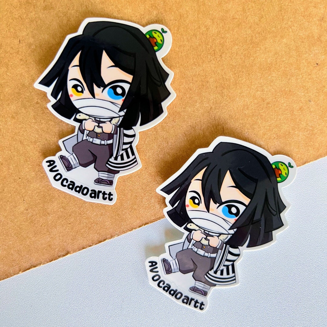 Anime Demon Sticker: Anime Sticker, Motion Anime, Chibi Sticker, Kawaii ...